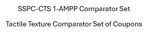 SSPC-CTS 1 - AMPP Comparator Set, Tactile Texture Comparator Set of ...