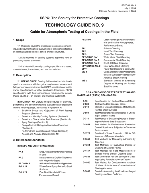 Guide for Atmospheric Testing of Coatings in the Field | Standards ...