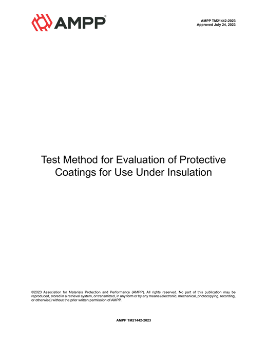 Test Method for Evaluation of Protective Coatings for Use Under ...