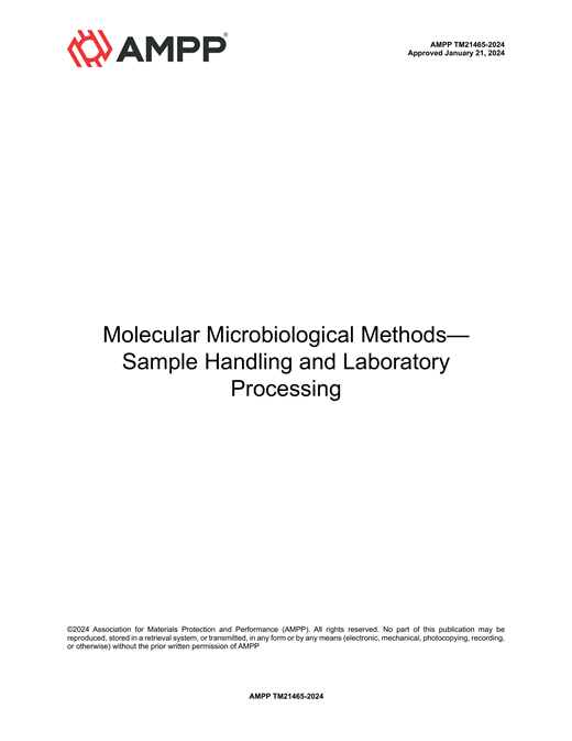 Molecular Microbiological Methods—Sample Handling and Laboratory ...