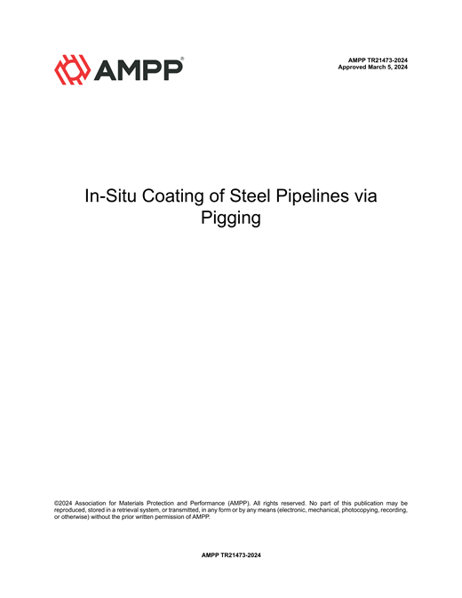 In-Situ Coating of Steel Pipelines via Pigging | Standards ...