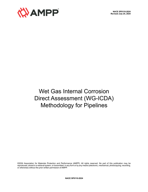 Wet Gas Internal Corrosion Direct Assessment (WG-ICDA) Methodology for ...