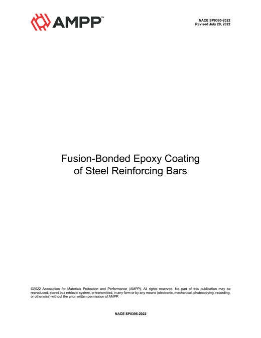 Fusion-Bonded Epoxy Coating of Steel Reinforcing Bars | Standards ...