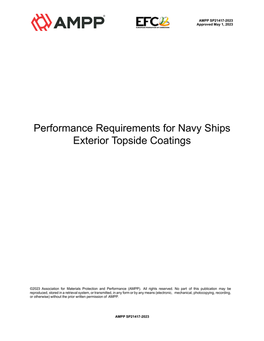 Performance Requirements for Navy Ships Exterior Topside Coatings ...