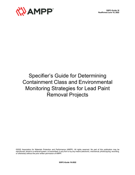 Specifier’s Guide for Determining Containment Class and Environmental ...