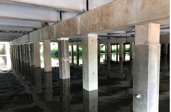 Fiberglass Jacket System Successfully Protects Key Texas Bridge ...