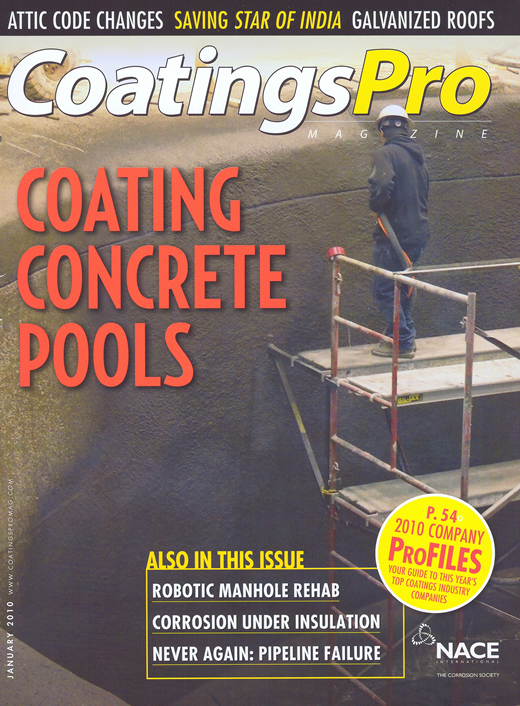 Volume 10 Issue 1 | CoatingsPro | Association for Materials Protection and Performance