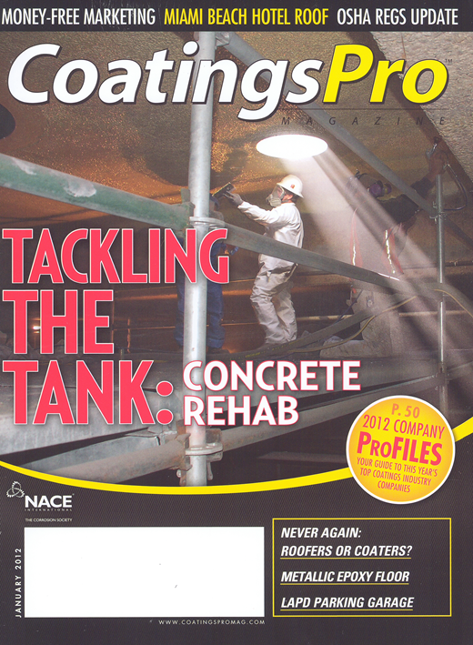 Volume 12 Issue 1 | CoatingsPro | Association for Materials Protection and Performance