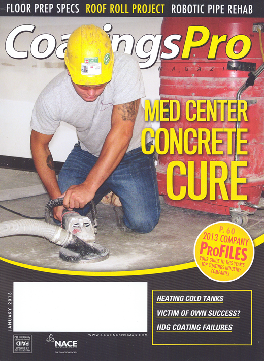 Volume 13 Issue 1 | CoatingsPro | Association for Materials Protection and Performance