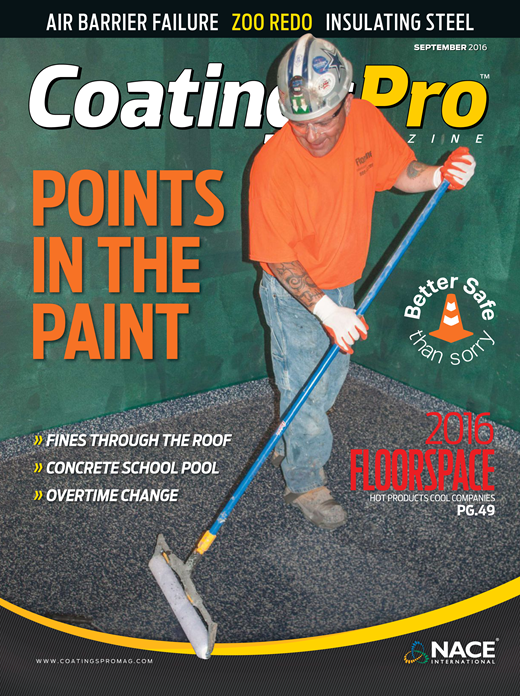 Volume 16 Issue 5 | CoatingsPro | Association for Materials Protection and Performance