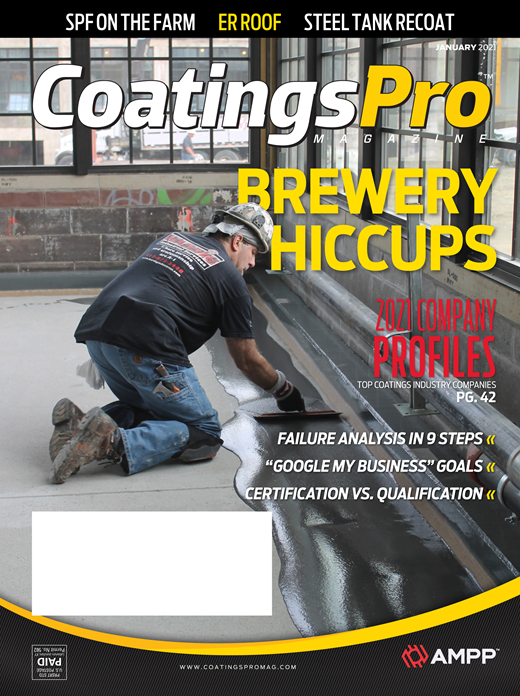 Volume 21 Issue 1 | CoatingsPro | Association for Materials Protection and Performance