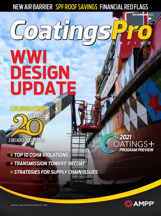 Volume 21 Issue 6 | CoatingsPro | Association for Materials Protection and Performance