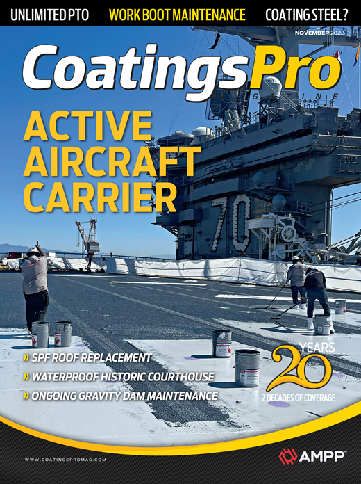 Volume 22 Issue 11 | CoatingsPro | Association for Materials Protection and Performance