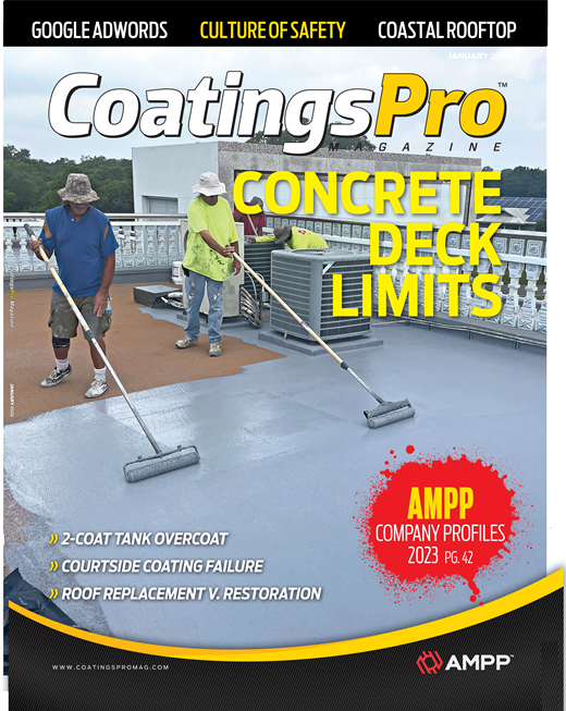 Volume 23 Issue 1 | CoatingsPro | Association for Materials Protection and Performance