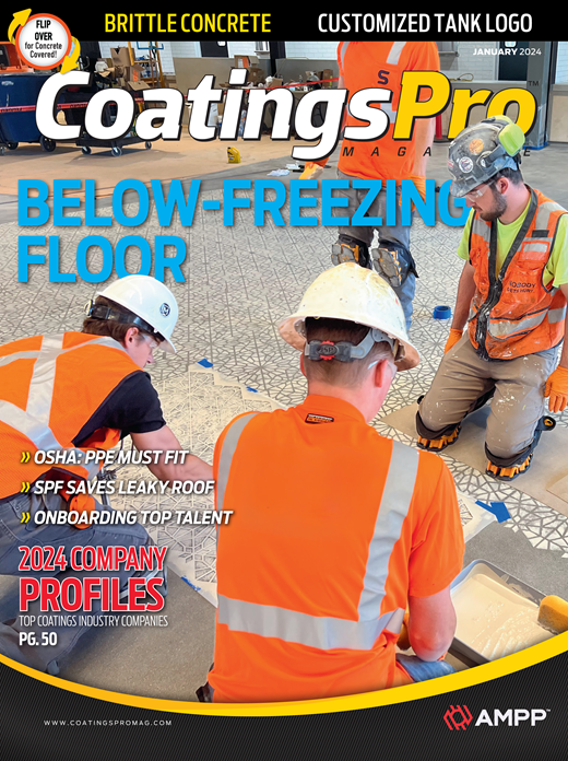Volume 24 Issue 1 | CoatingsPro | Association for Materials Protection and Performance