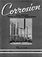 Volume 1 Issue 1 | CORROSION | Association for Materials Protection and ...