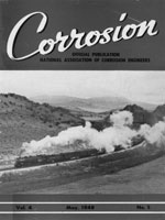 Salt Water Corrosion of Ships⋆ | CORROSION | Association for Materials ...