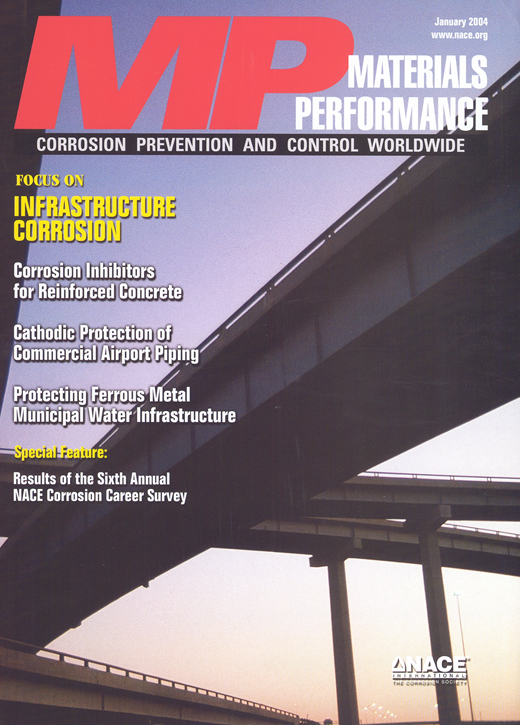 Volume 43 Issue 1 | Materials Performance | Association for Materials ...