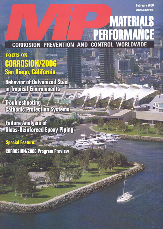 Volume 45 Issue 2 | Materials Performance | Association for Materials ...