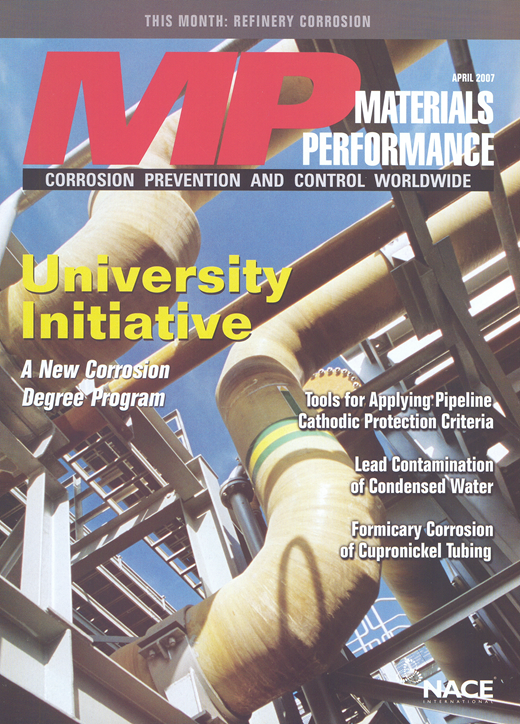 Failure Analysis: Formicary Corrosion of Cupronickel Tubing | Materials ...