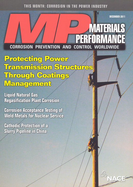 Liquefied Natural Gas Regasification Plants: Materials and Corrosion ...