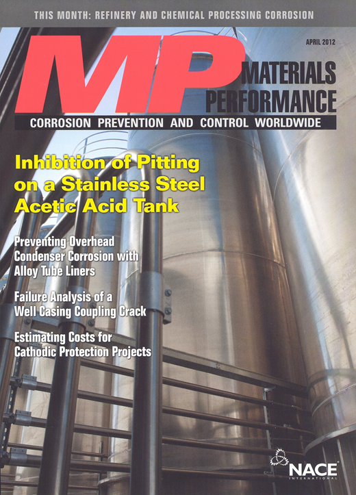 Inhibition of Pitting on a Type 316L Stainless Steel Acetic Acid Tank ...