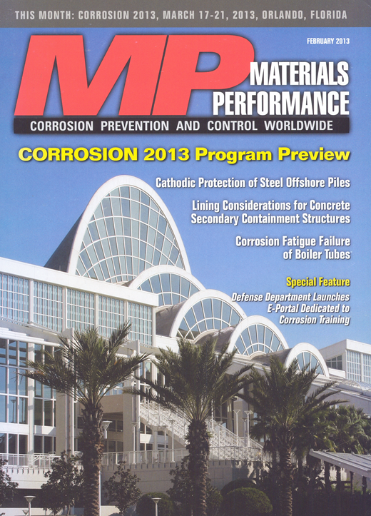 Corrosion Protection of Steel Offshore Piles in a LNG Terminal ...