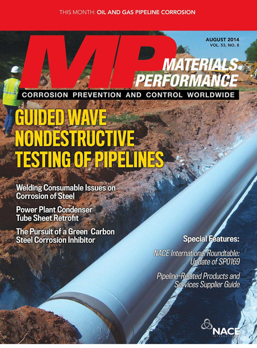 3D scanning tool uses structured light to create images of pipe surface ...