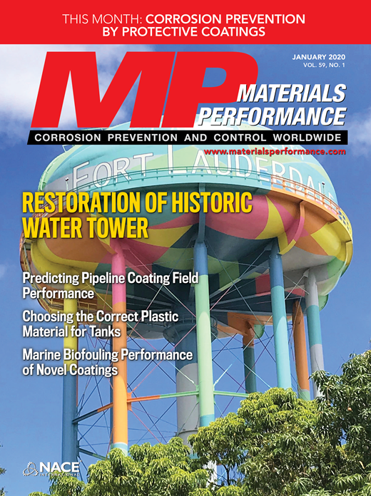 Volume 59 Issue 1 | Materials Performance | Association for Materials ...