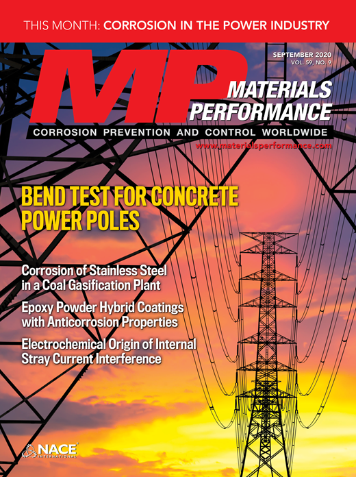 Bend Test of Concrete Power Poles | Materials Performance | Association ...