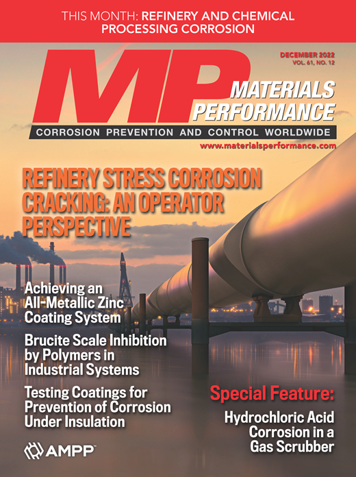 Refinery Stress Corrosion Cracking: An Operator Perspective | Materials ...