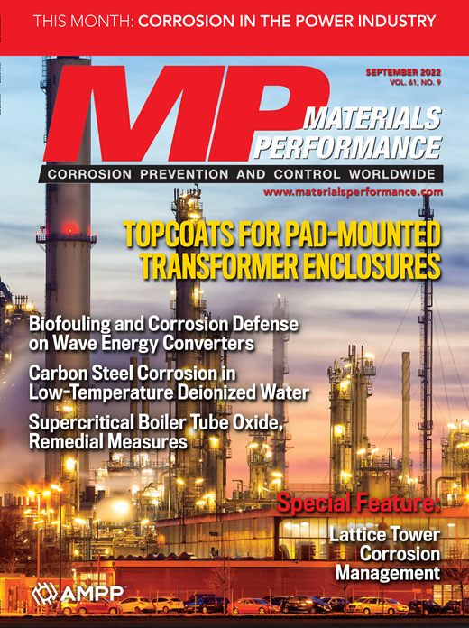 Material Selection for Use in Solar Power Generation | Materials Performance | Association for ...