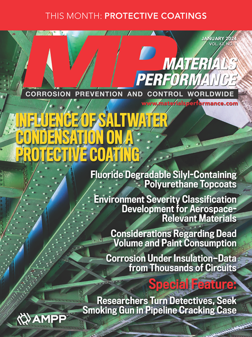 Volume 63 Issue 1 | Materials Performance | Association for Materials ...