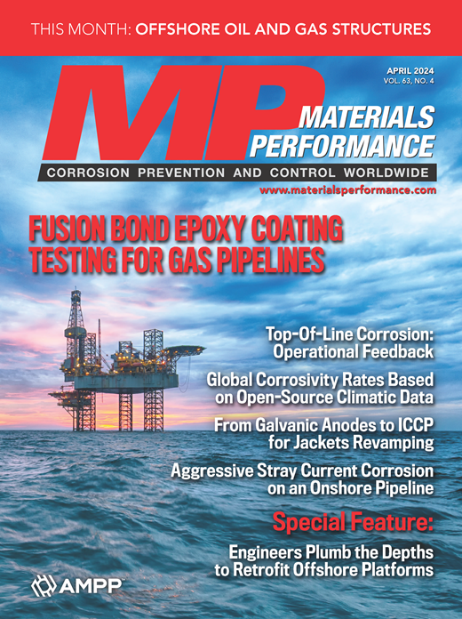 Offshore Oil and Gas Structures | Materials Performance | Association ...