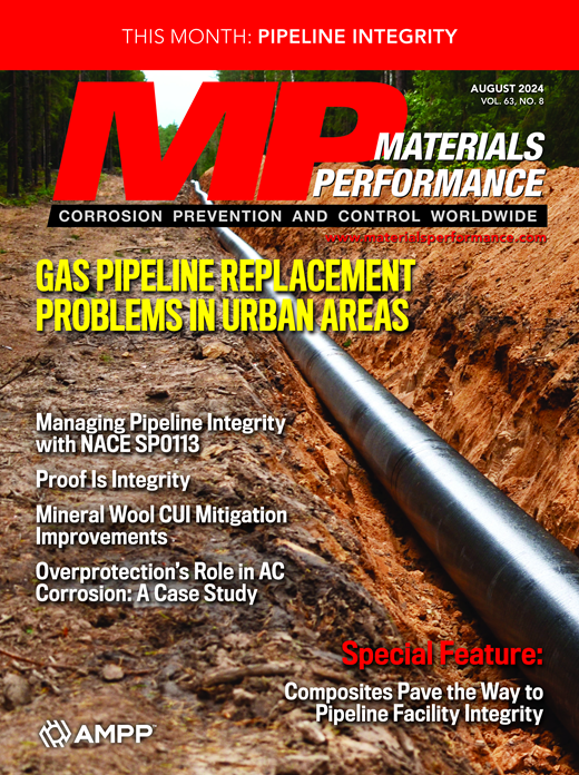 Proof Is Integrity | Materials Performance | Association for Materials ...