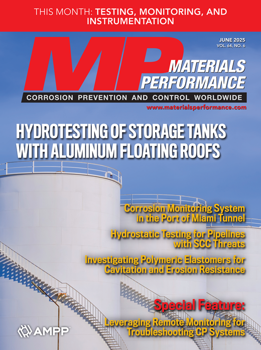 Hydrotesting of Storage Tanks with Aluminum Floating Roofs | Materials ...